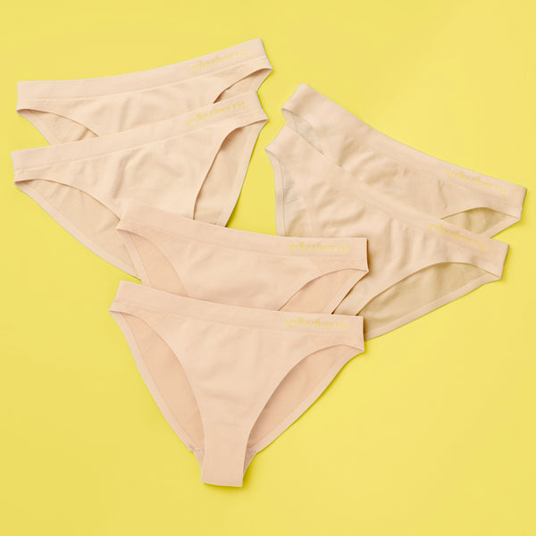 Yellowberry Scout Seamless Underwear Bundle 6PK