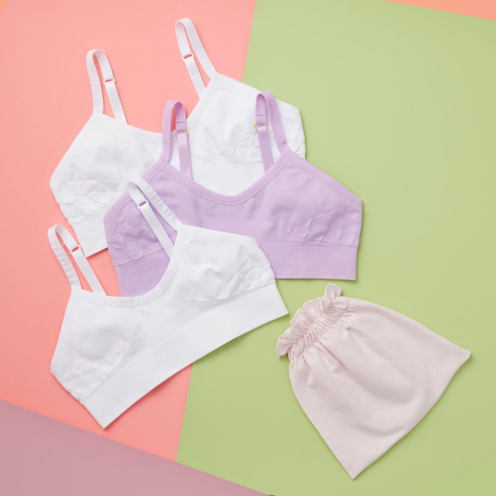 Poppy Seamless Bra Bundle of Three - Yellowberry